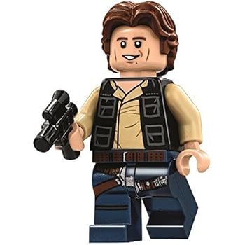 Amazon.com: LEGO Star Wars Minifigure from Death Star - Han Solo Wavy ...
