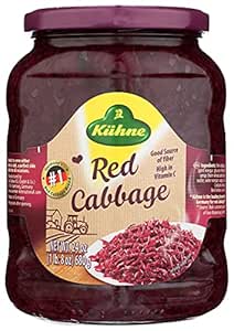 Amazon.com : Kuhne Cabbage Red, 24 oz : Condiments Pickles And Relishes ...