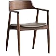 Amazon.com - Ergonomic Solid Wood Chair Home Living Room Chair Coffee ...