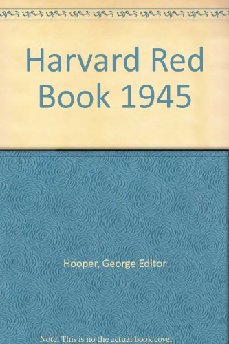 Harvard Red Book 1945: Hooper, George Editor, Photos: Amazon.com: Books