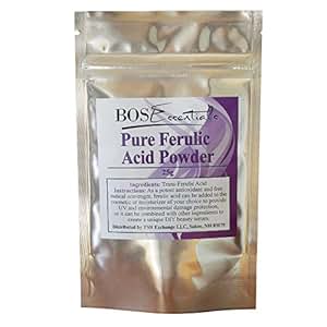 Amazon.com: Pure Ferulic Acid Powder | A potent antioxidant and free ...