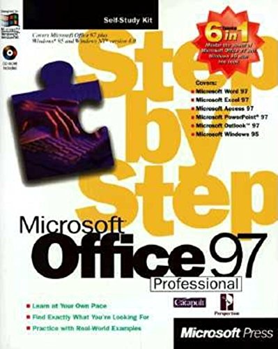 Microsoft Office 97 Professional 6-In-1 Step by Step (Step by Step ...