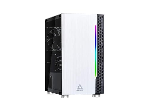 Montech Flyer White Micro ATX/Mini-ITX/Pre-Installed 2 Fans/High ...