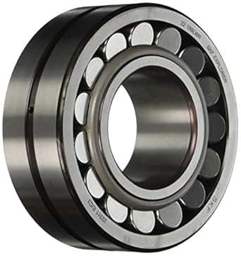 SKF Spherical Radial Bearing, Straight Bore, Steel Cage, C3 Clearance ...
