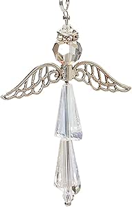 Amazon.com: Guardian Angel Car Charms - Crystal Angel Charm for ...