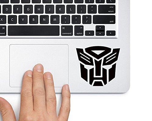 Transformers Autobot Trackpad Apple Macbook Laptop Vinyl Sticker Decal ...