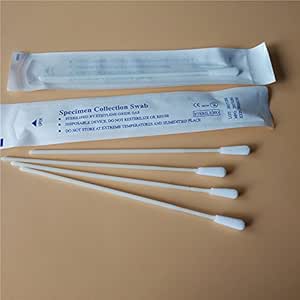 Amazon.com: DNA Cell Gene Swab Specimen Collection Swab Nylon Flocked ...