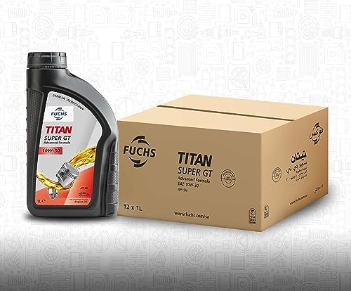 FUCHS Titan Super GT 10W-30 Carton Oil (1L, 12 Pieces) price in Saudi ...