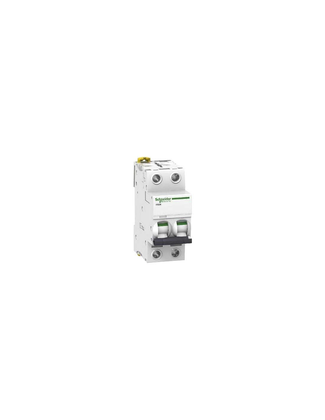 Schneider Electric A9F75225 Interruptor Automático Magnetotérmico Ic60N, 2P, 25A, Curva D ...