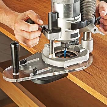 Big Horn 14105 Offset Router Base with Insert - Router Templates ...