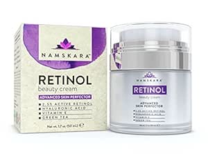 Amazon.com: Namskara Retinol Moisturizer Cream with Active 2.5% Retinol ...