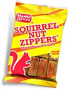 Amazon.com : Squirrel Nut Zippers, 5oz Bag : Caramel Candy : Grocery ...