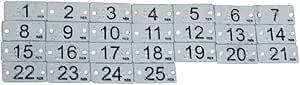 Amazon.com: The Braille Store Braille Clothing Tags, Numbers : Health ...
