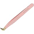 Amazon.com : Ms.Queen Lash Tweezers for Eyelash Extensions,Fiber Tip Eyelash Tweezers for Mink ...