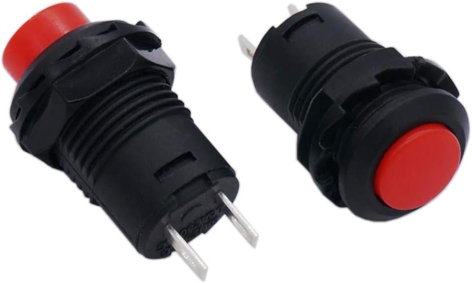 GTIWUNG Self-Locking Latching Push Button Switch, Latching Push Button ...