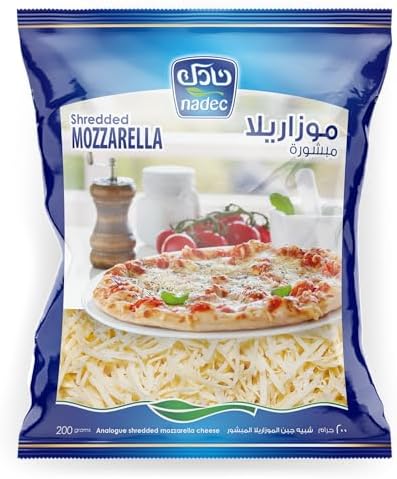 Nadec Shredded Mozzarella Cheese, 200 g price in Saudi Arabia | Amazon ...
