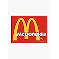 Amazon.com - McDonalds Logo - Sticker Graphic - Auto, Wall, Laptop ...