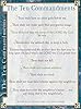 10 Commandments Wall Chart (KJV) (Charts) in Dubai - UAE | Whizz ...