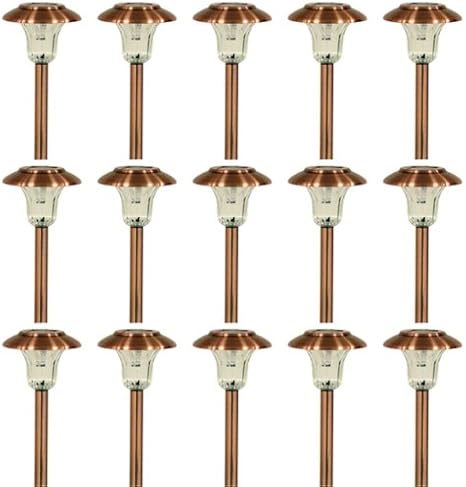 Westinghouse 15-PC Kimberley Solar Light Set - Antique Copper ...