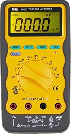 UEI DM393 True RMS Digital Multimeter: Amazon.com: Industrial & Scientific
