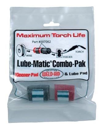 Lube-Matic Combo-Paks, One Red Wire Pad/One Black Lube Pad: Power Tool ...