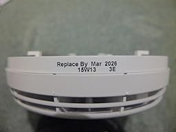 Aico EI141RC Mains Ionisation Smoke Alarm with 9V Battery Back-up ...