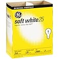 BULB SFTWHT 25A/W PK2 GE - - Amazon.com