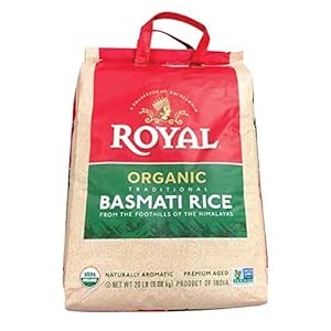 Amazon.com : Organic Royal Organic Royal Traditional Basmati Rice (Net ...