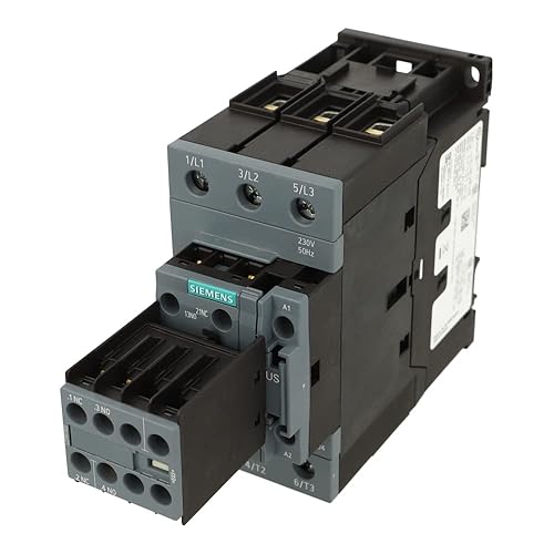 3RT2036-1AP04 | SIEMENS CONTACTOR, AC-3 50A, 22KW/400V, 2NO+2NC, 230VAC ...