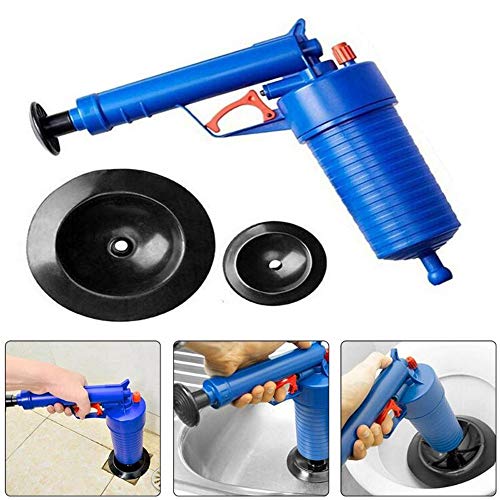 Buy Amazing 4 Suckers High Pressure Toilet Plunger Air Drain Blaster ...