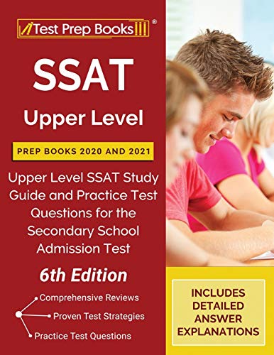 SSAT Upper Level Prep Books 2020 and 2021: Upper Level SSAT Study Guide ...