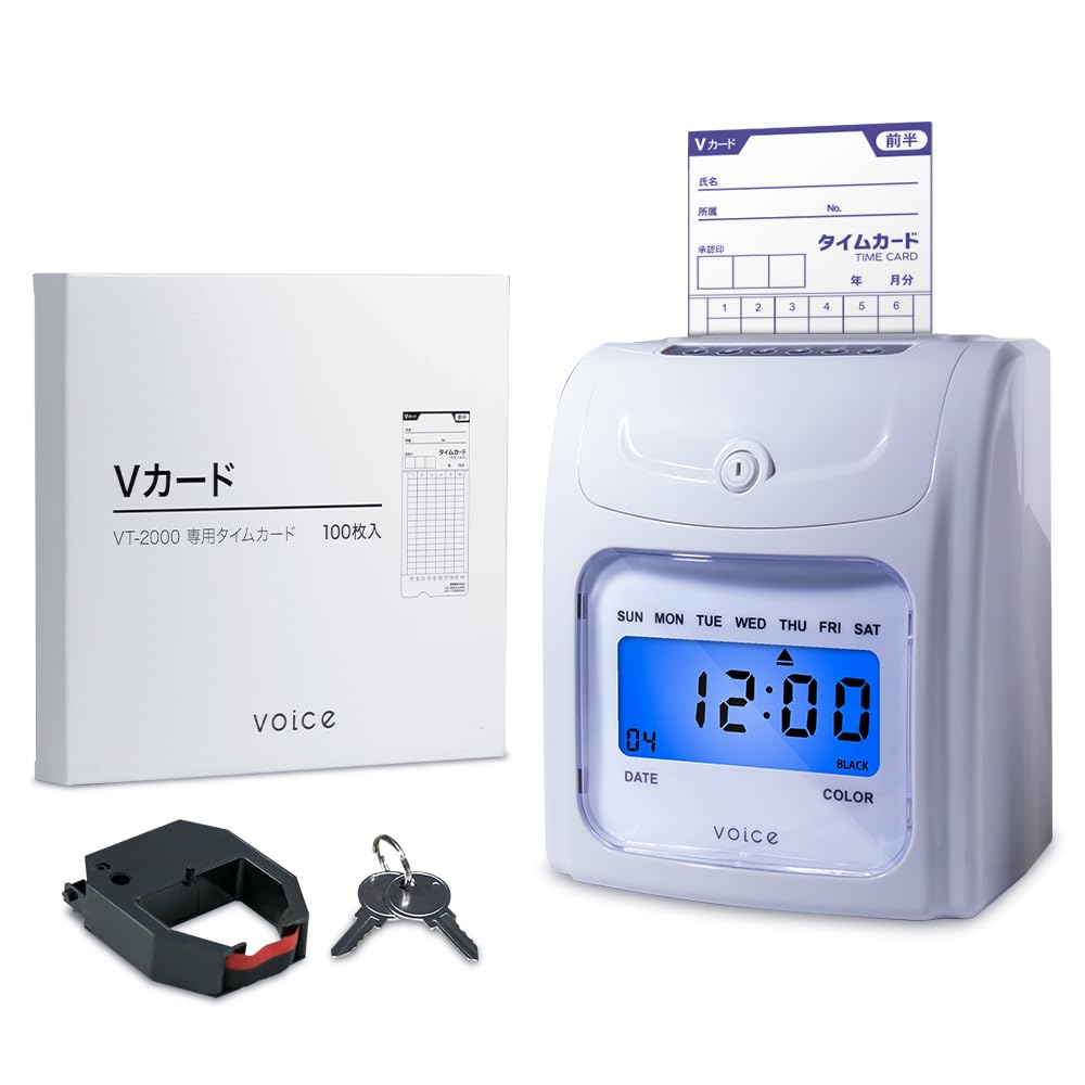Mua VOICE VT-2000 Time Clock with Automatic Counting Function, Includes ...