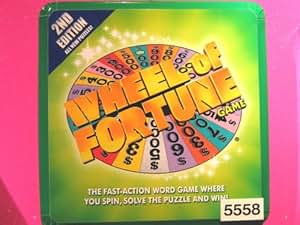 Amazon.com: 2nd Edition Wheel of Fortune in Tin: Toys & Games