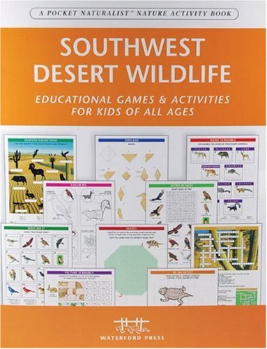 Southwest Desert Wildlife Nature Activity Book: Educational Games ...