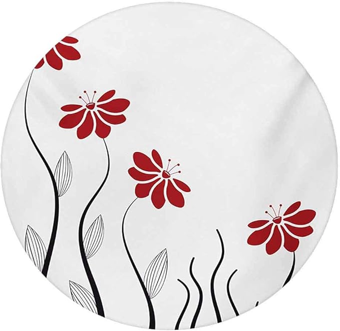 Flower 3D Decorative Window Clings,Floral Petals with Striped Leaves ...