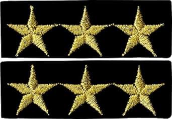 Amazon.com: Military 3 Star General Logo - 2 FOR THE PRICE OF ONE ...