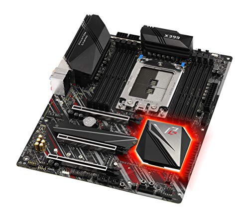 ASROCK Socket TR4 AMD X399, with Chips ATX Gaming Motherboard X399 ...