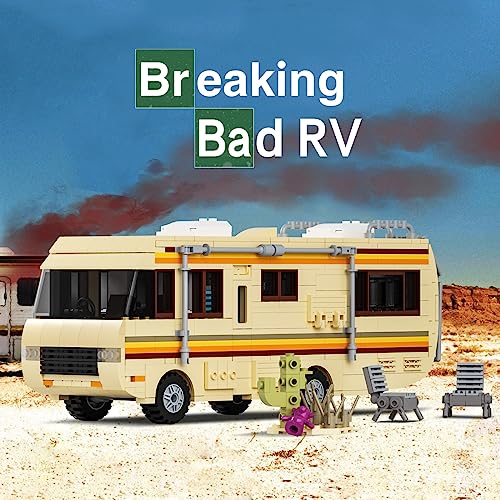 AobiKSEY Breaking Bad RV Model Car Building Set, Creative Breaking Bad ...