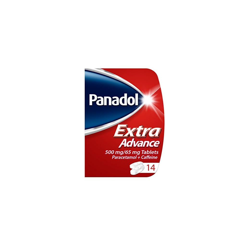 Panadol, Paracetamol Caffeine Pain Relief Tablets 500mg/65mg Extra ...