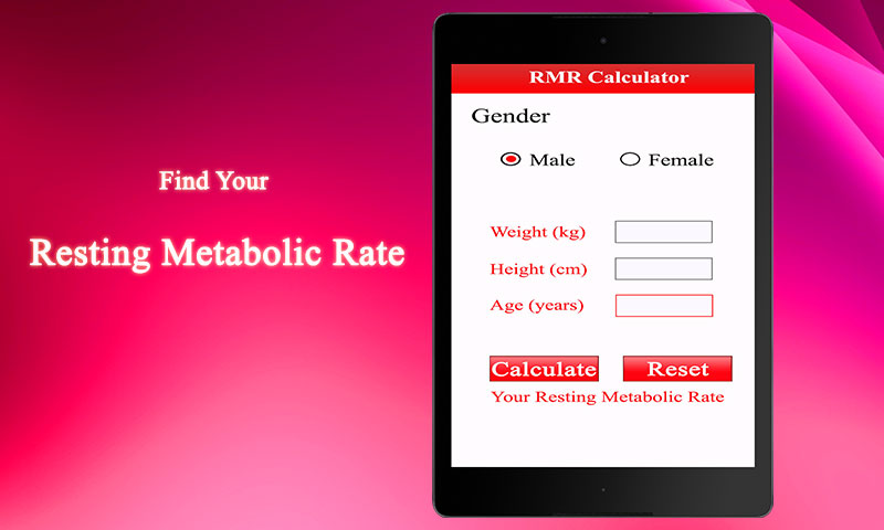 RMR Calculator:Amazon.com:Appstore for Android