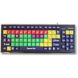 HCL Visually Impaired Keyboard for Special Needs, Blind | XL Large Hi ...