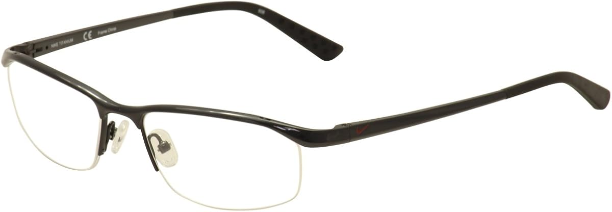Nike Men's 6037 001 53 Optical Frames, Black (Black Chrome): Amazon.co ...