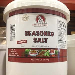 Amazon.com : Chef's Quality Seasoned Salt 5 lbs : Sea Salts : Grocery ...