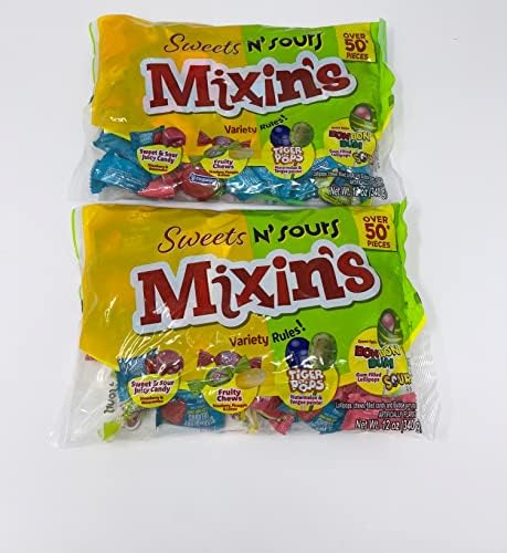 KRE Sweet and Sour Fun Mix Assortment 12 Ounces Lollipops, Chewy, Hard ...