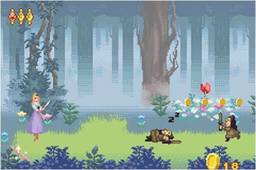 Disney Princess - Game Boy Advance Countdown