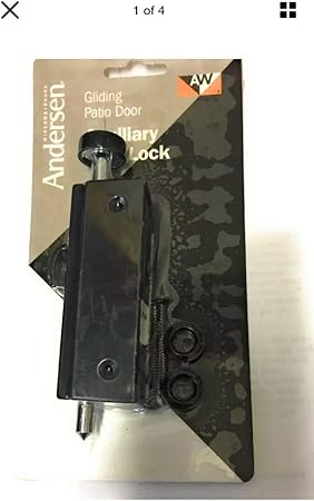 Amazon.com: Andersen Auxiliary Foot Bolt Lock for Frenchwood Gliding ...