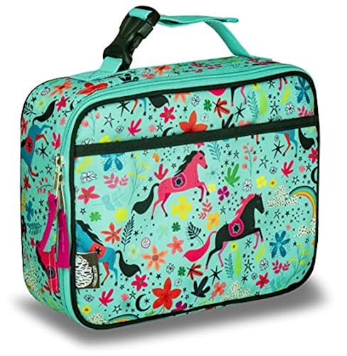 LONECONE Kids' Insulated Fabric Lunch Box, Horses in Kuwait | Whizz ...