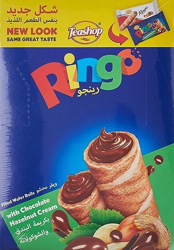Teashop Ringo Biscuits with Hazelnut, 12 x 16 g price in Saudi Arabia ...