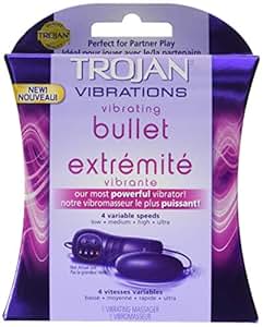 TROJAN Vibrations Vibrating Bullet, 4 Variable Speeds: Amazon.ca ...