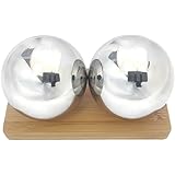 Amazon.com: Top Chi 1 lb. 1.5 Inch Solid Stainless Steel Baoding Balls with Carry Pouch. Non ...